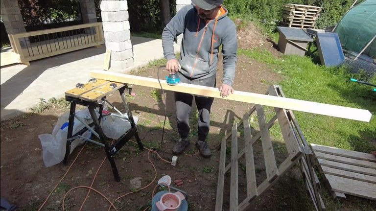 Stavba prístrešku pre auto a rekonštrukcia plota: 14. časť – plotová ...