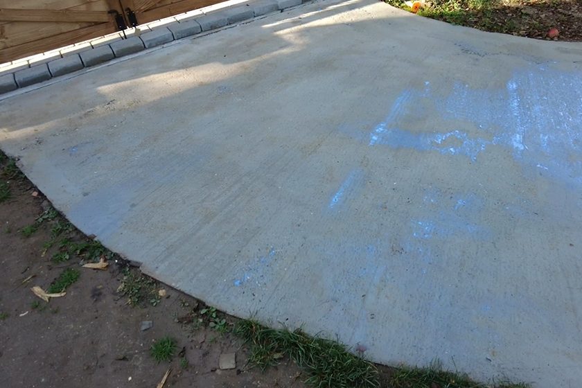 Stavba prístrešku pre auto a rekonštrukcia plota: 16. časť – lepenie ...
