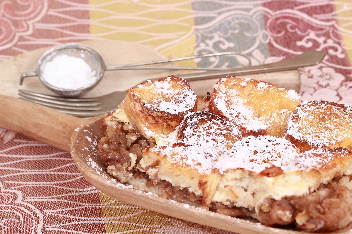 Výborná žemľovka s tvarohom a jablkami – recept a postup