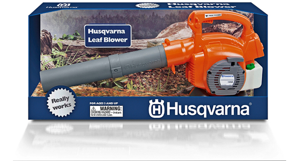 Tip na vianočný darček: Detský fúkač Husqvarna | Urob si sám
